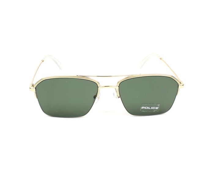 Buy Police SPL 361 0349 Half-Rim Gold Frame6841 Price in Oman