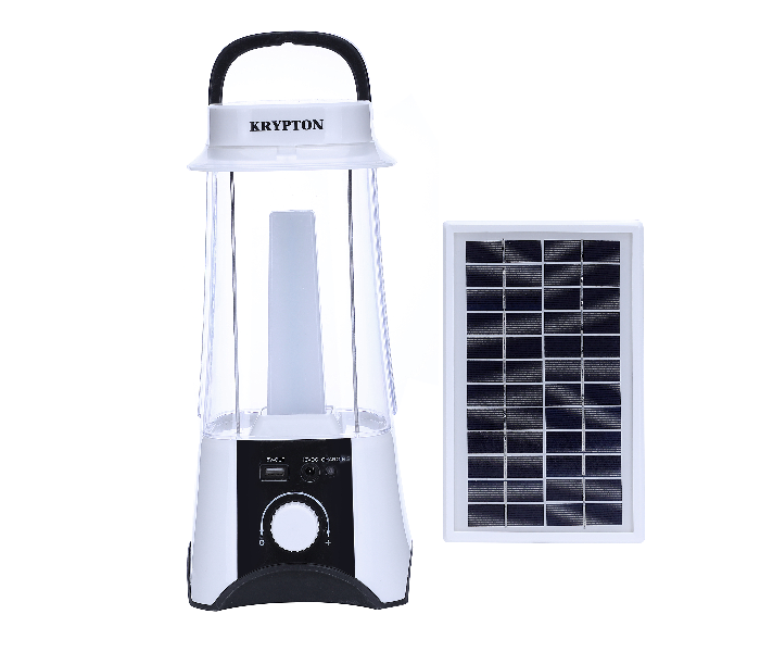 Krypton KNSE5345 Rechargeable Solar Lantern 47916 | Uae.Jazp.com