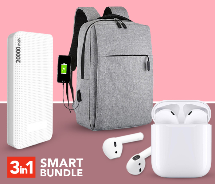 InPods 12 Twin Bluetooth Headset - White +64709 | saudi.jazp.com