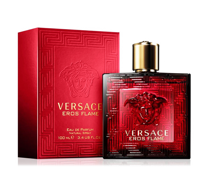 Versace 100ml Eros Flame Red Eau De Parfum fo74554 | Uae.Jazp.com