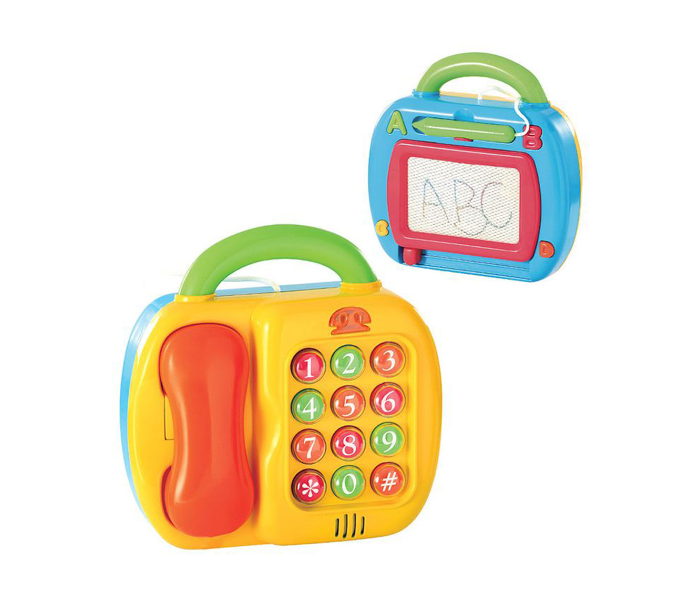 Buy PlayGo 2 In 1 Telephone and Ma83240 Price in Qatar, Doha