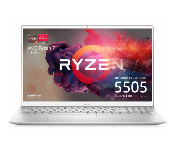 Buy Dell Inspiron 5505 15.6 inch FHD AMD R89720 Price in Oman