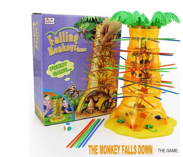 Falling Monkey Board Game - Y90190 | Uae.Jazp.com