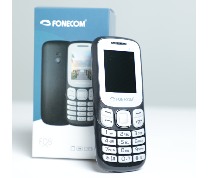 Fonecom F08 Dual Sim Base Phone - 99723 | Uae.Jazp.com
