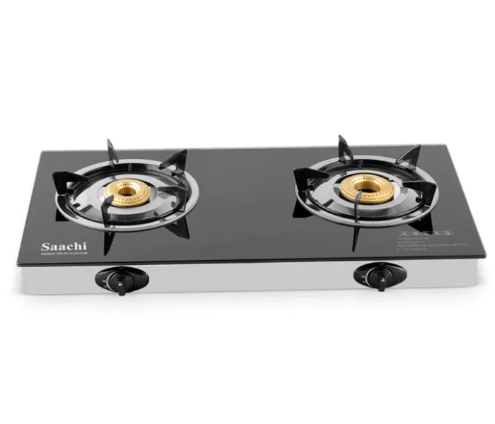 Saachi NL-GAS-524 Double Burner Gas Stove -111440 | Uae.Jazp.com