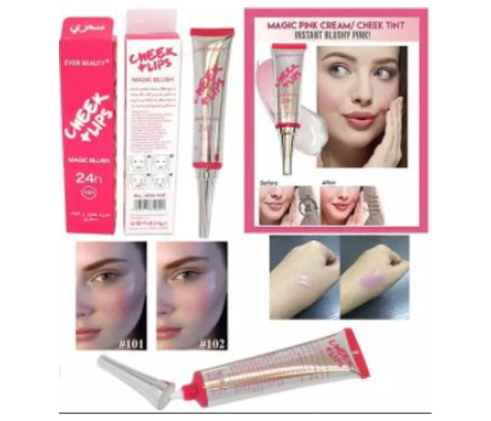 Ever Beauty Cheek and Lips Magic Blush for 2114520 | Uae.Jazp.com