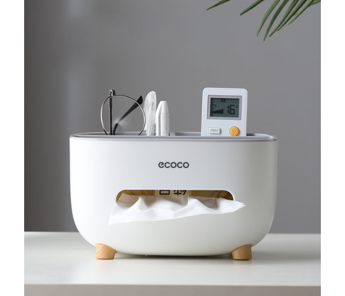 Buy Ecoco Tissue Box with Remote 116634 Price in Qatar, Doha
