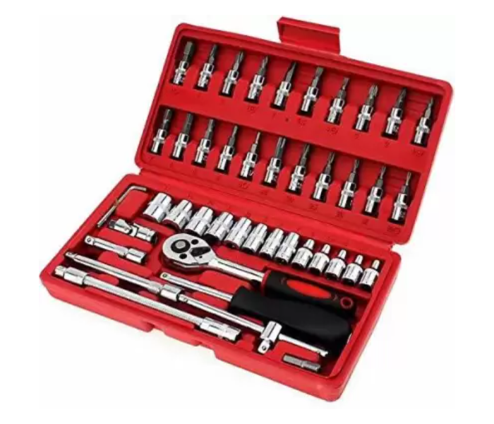 46 Pieces Multi Socket Wrench Set To119535 | saudi.jazp.com