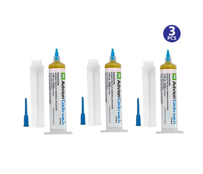 Bundle 3 PCs Set Advion Cockroach Killer Gel132236 | Uae.Jazp.com