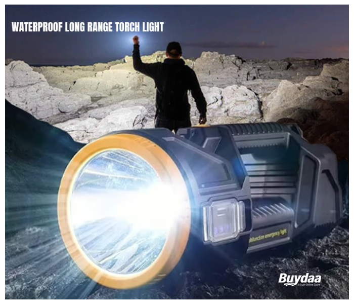 Waterproof Long Range Torch Light Multi F139216 | saudi.jazp.com