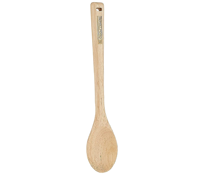 Royalford RF9790 Rubber Wood Serving Spoon -139819 | Uae.Jazp.com