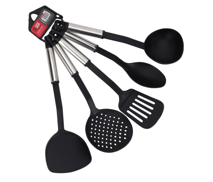 Delcasa DC3005 Nylon Kitchen Tools Set 5 Pie140980 | Uae.Jazp.com