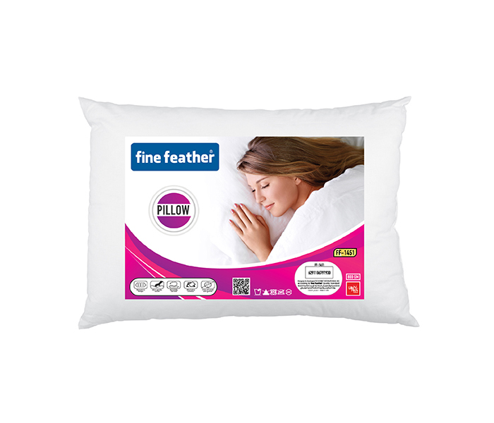 Fine Feather FF-1451PL 800 g Pillow - 28126 | Uae.Jazp.com