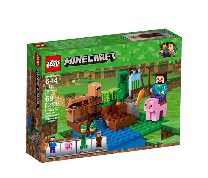 Lego Minecraft 21138 The Melon Farm Multi24144 | Uae.Jazp.com