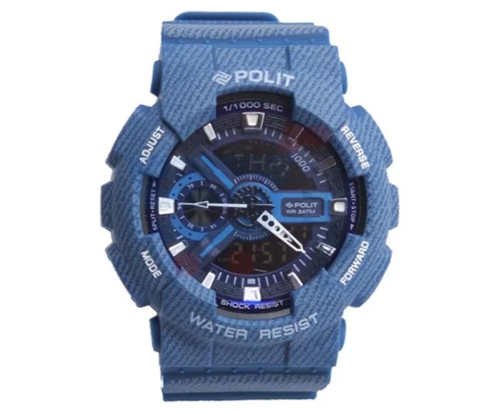 Polit P-1110 Sports Analog and Digital Watch 28210 | Uae.Jazp.com