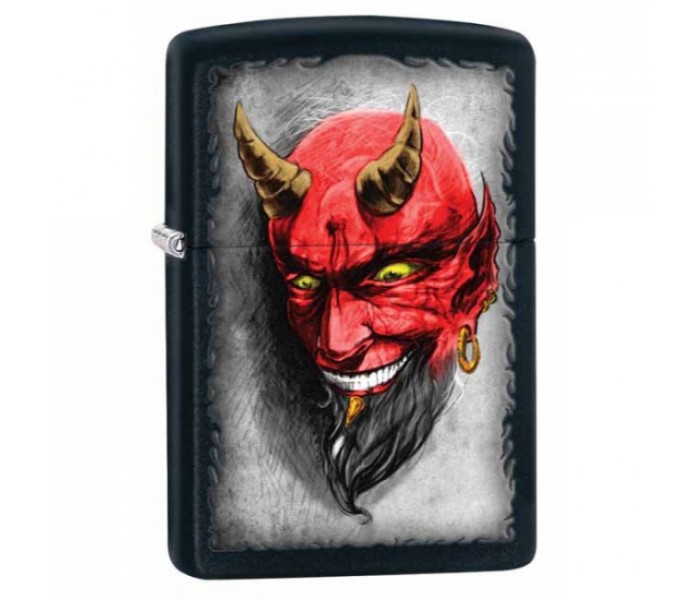 Zippo 28862 Tatoo Devil Lighter Multi21572 | Uae.Jazp.com