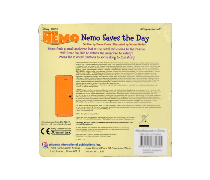 Disney Finding Nemo Saves the Day Sound66208 | Uae.Jazp.com