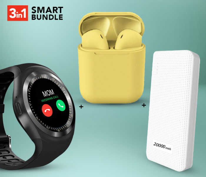 Buy InPods 12 Twin Bluetooth Headset - Yel58423 Price in Oman