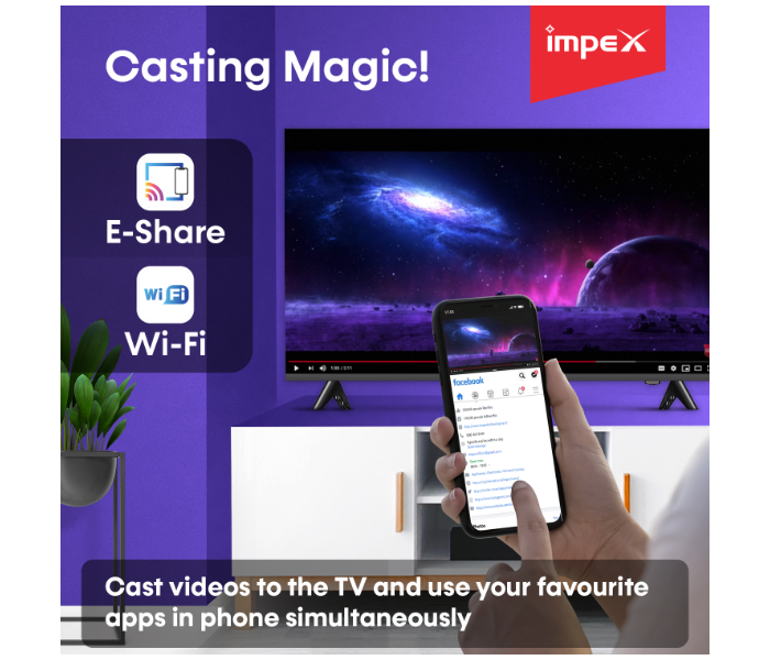 Buy Impex GLORIA 32 HD LED TV 32 116701 Price in Qatar, Doha