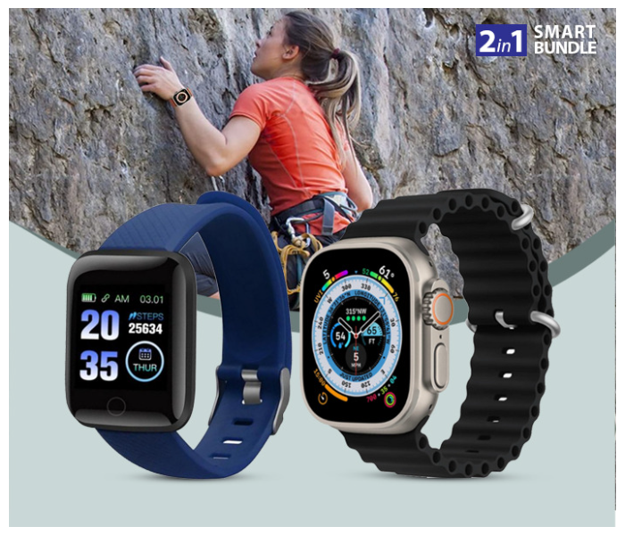 D13 Smart Watch With Heart Rate Monitor - 130157 | saudi.jazp.com
