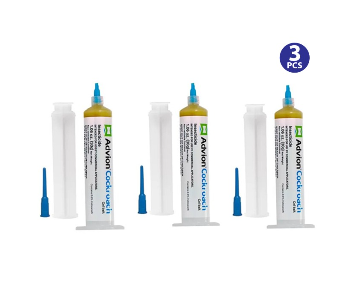 Bundle 3 PCs Set Advion Cockroach Killer Gel132236 | Uae.Jazp.com