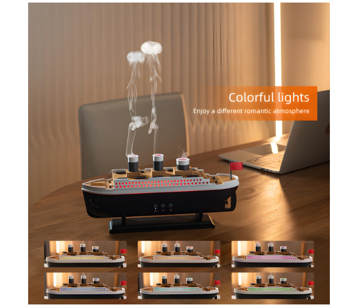 Titanic Ship Model Humidifier 250ml Essent141069 | saudi.jazp.com