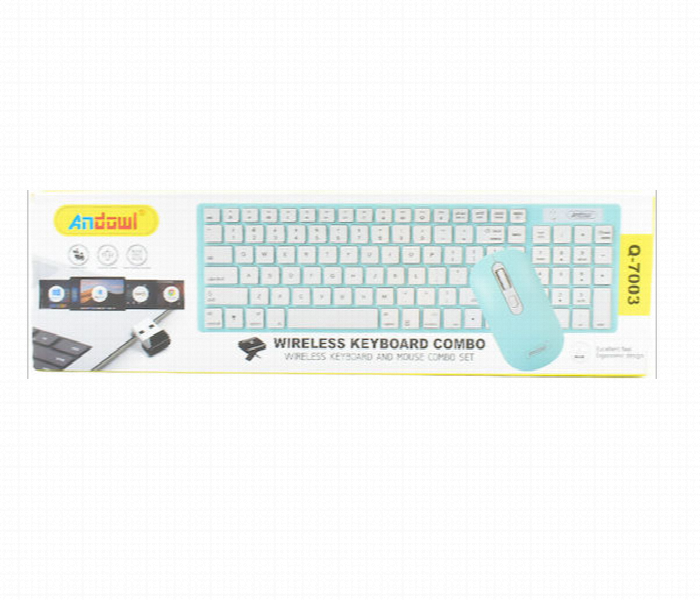 Buy Andowl Wireless Keyboard With7154350 Price in Qatar, Doha