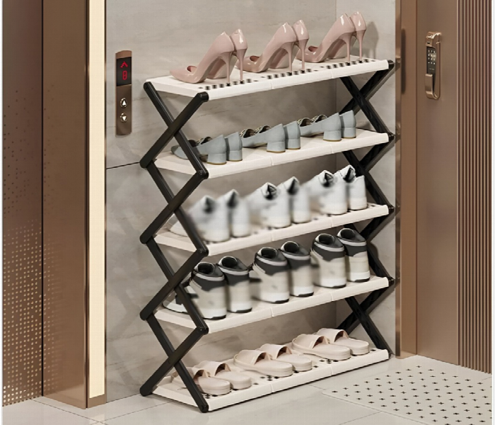 Buy Foldable Shoe Rack 5 Layer Ea7155049 Price in Qatar, Doha