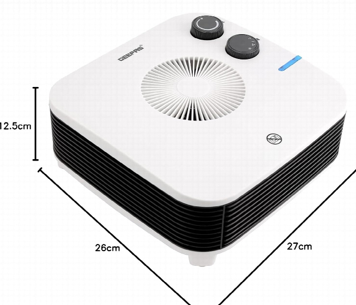 Buy Geepas Portable Fan Heater Gf7158175 Price in Qatar, Doha