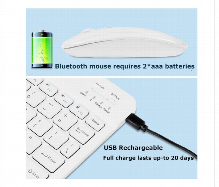 Buy Rechargeable Mouse And Keyboa7158538 Price in Qatar, Doha