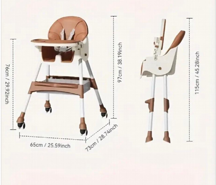 Buy Baby High Chair Multi Functio7158741 Price in Qatar, Doha