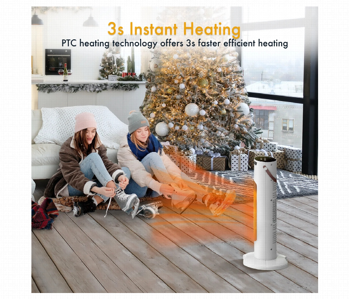 Buy Smart Tower Fan Room Heater W7158806 Price in Qatar, Doha
