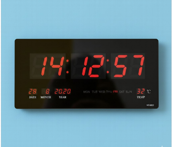 Buy Led Digital Wall Clock Displa7160117 Price in Qatar, Doha