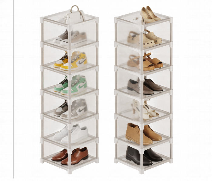 Buy 6 Layer Portable Shoe Cabinet7161018 Price in Qatar, Doha